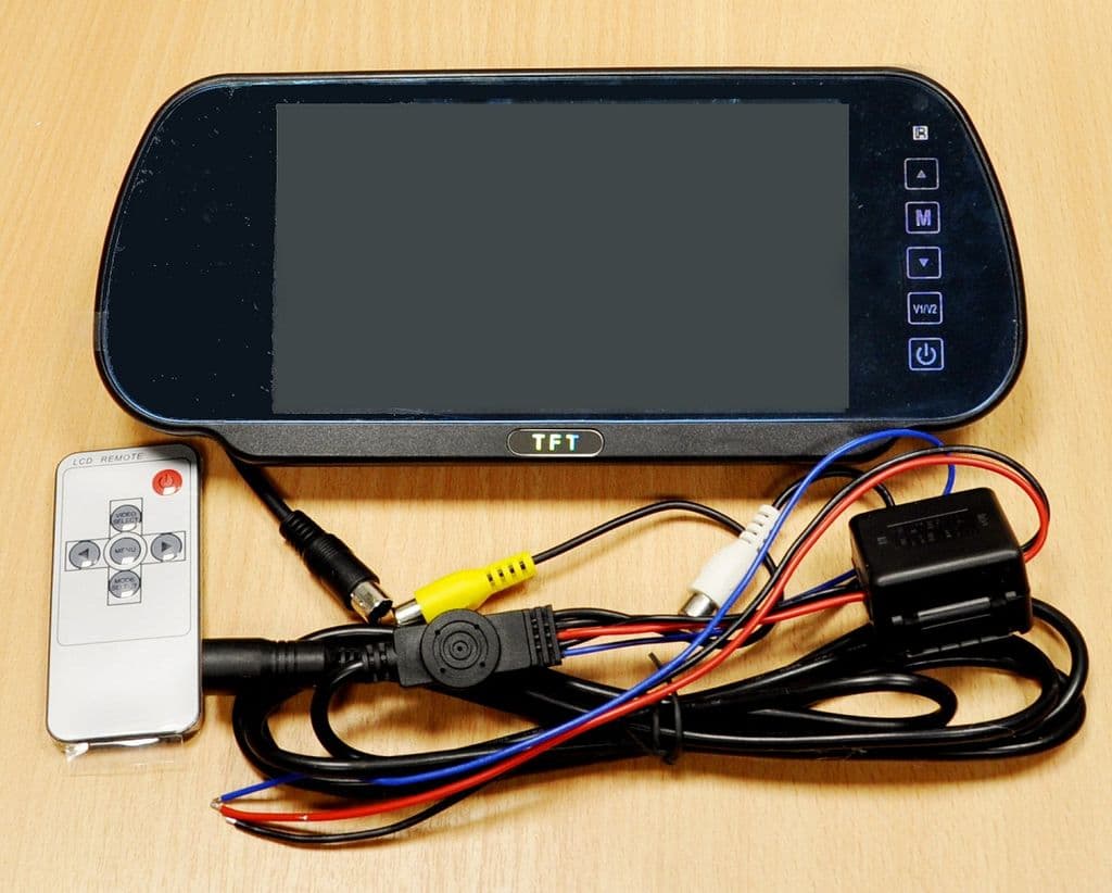 7 inch LCD Rear View Monitor Screen for parking camera